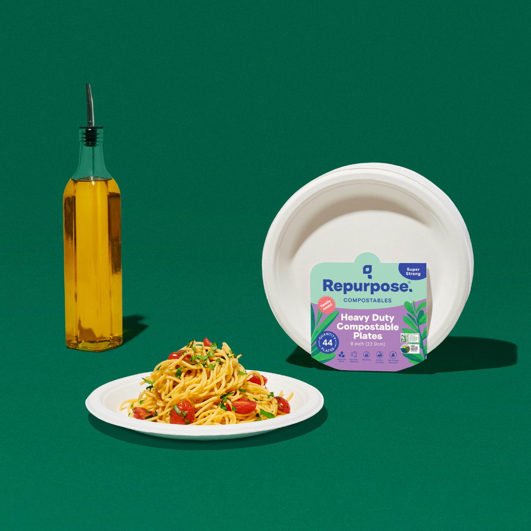 Compostable 9” Everyday Plates – repurpose.wholesale
